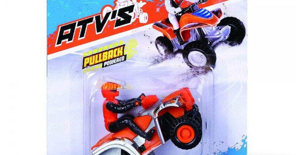 MAISTO FRESH METAL ATV PULLBACK CAR